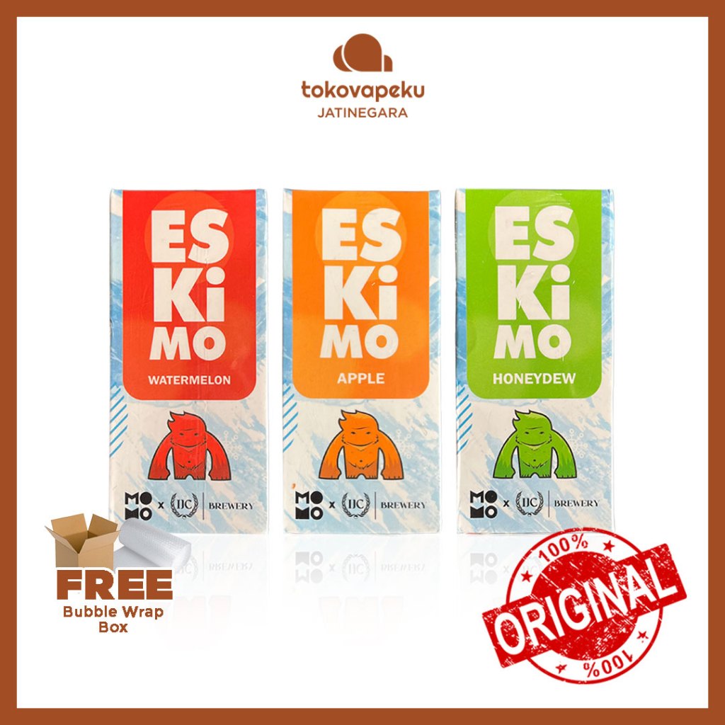Jual ESKIMO FREEBASE SERIES ES KIMO 60ML ORI by MOMO | Shopee Indonesia