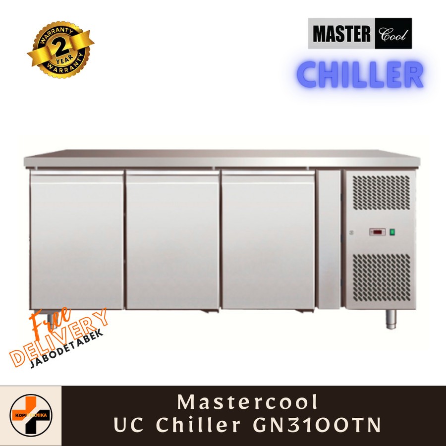 Jual Mastercool Undercounter Chiller GN3100TN Bergaransi 3 Doors ...