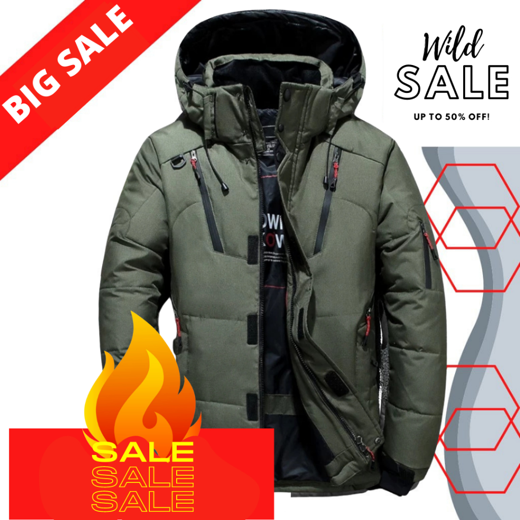 Jual [JAKET NEW BRAND 2023] Jaket winter pria/Jaket tebal/Jaket musim dingin/Jaket waterprof ...