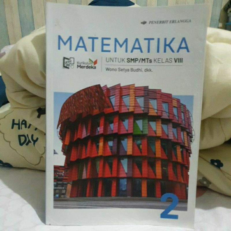 Jual buku cetak Matematika kelas 8 SMP, penerbit erlangga kurikulum ...