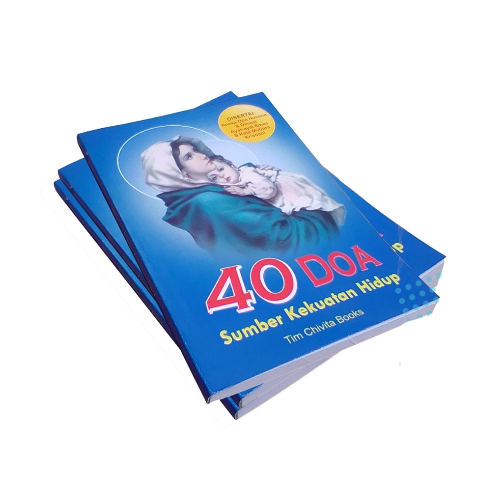 Jual Buku 40 Doa Sumber Kekuatan Hidup Buku Doa Katolik Lengkap Kumpulan Doa Katolik Buku Rohani ...