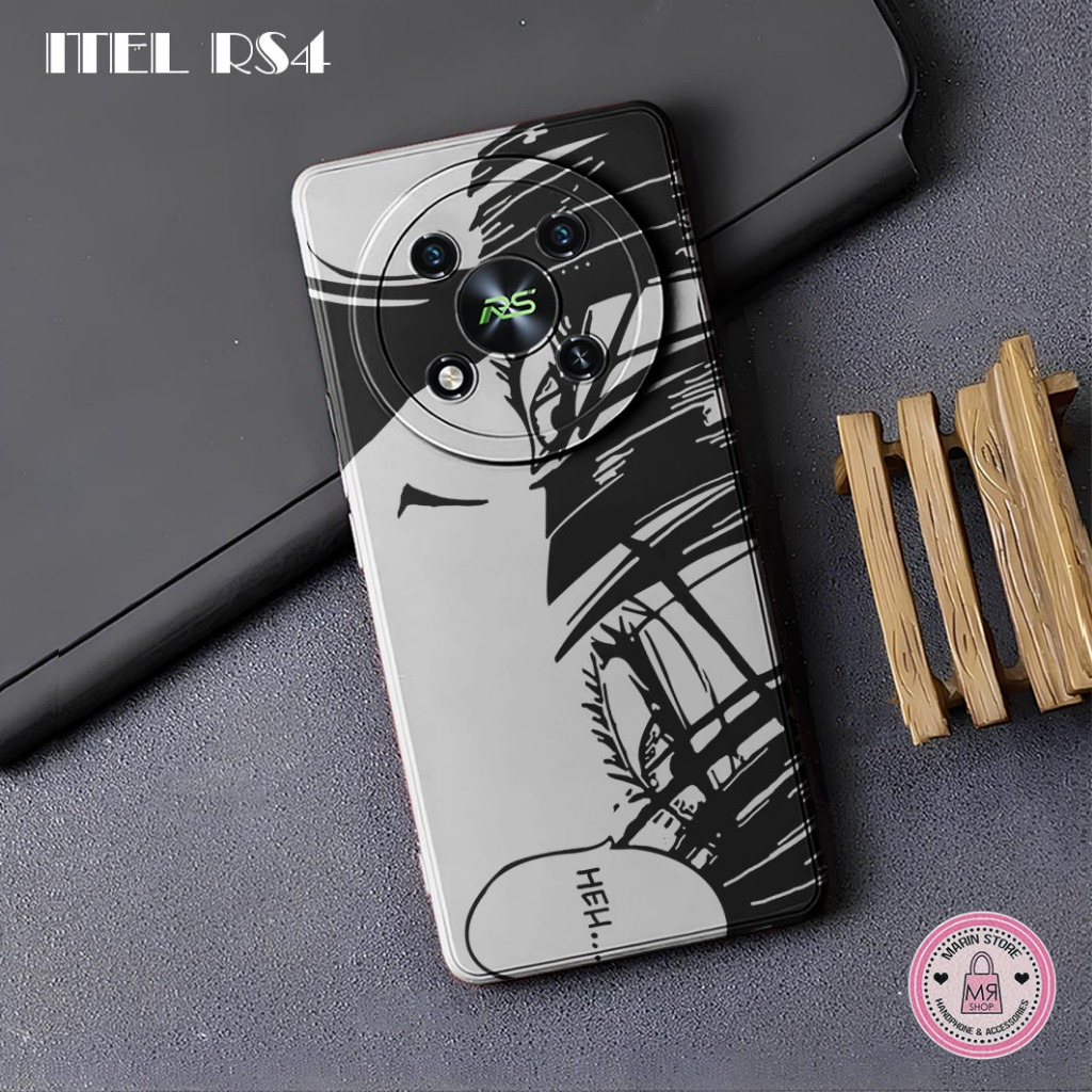 Jual Case ITEL RS4 Silicone TPU Case Sofcase procamera Fashion CUTE AND ...