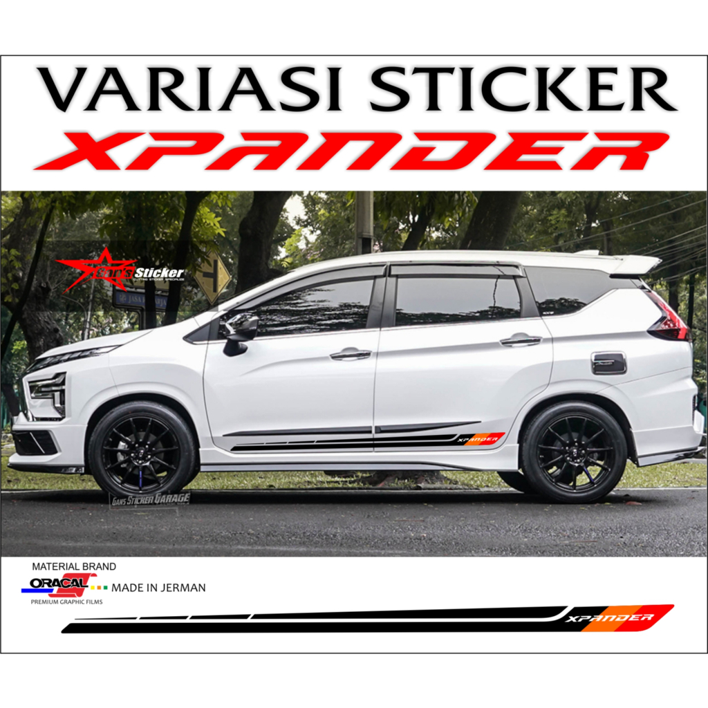 Jual sticker mitsubishi xpander variasi xpander aksesoris xpander ...