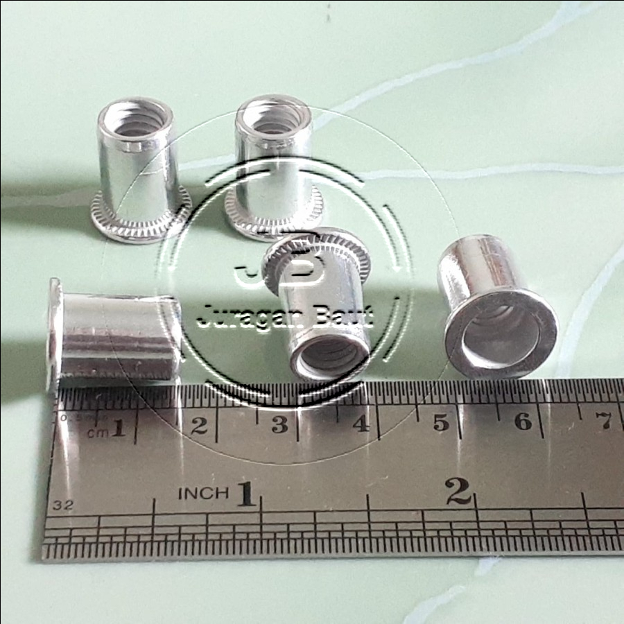 Jual MUR RIVET M8 NUT RIVET M8 NUTSERT NUT INSERT BLIND KELING RIVET ...
