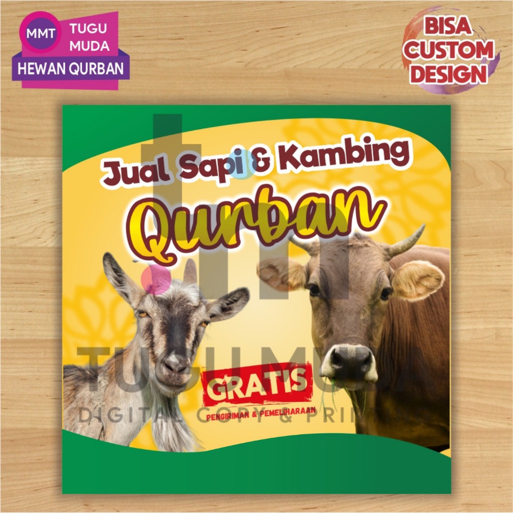 Jual Cetak Spanduk|Banner|MMT - JUAL DAGING QURBAN - DAGING KAMBING ...