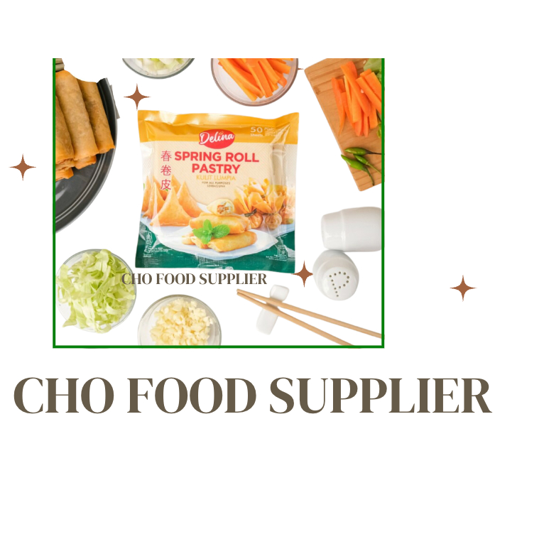 Jual SPRING ROLL / KULIT LUMPIAH DELINA 40 SHEET | Shopee Indonesia