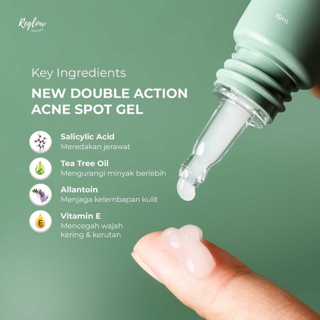 Jual Reglow Acne Spot Gel - Obat Totol Jerawat BPOM HALAL MUI, Efektif ...