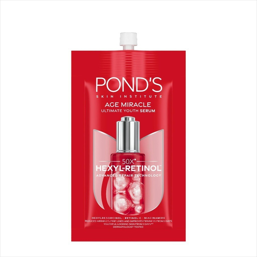 Jual Ponds Age Miracle Ultimate Youth Serum HEXYL-RETINOL 7g Sachet ...