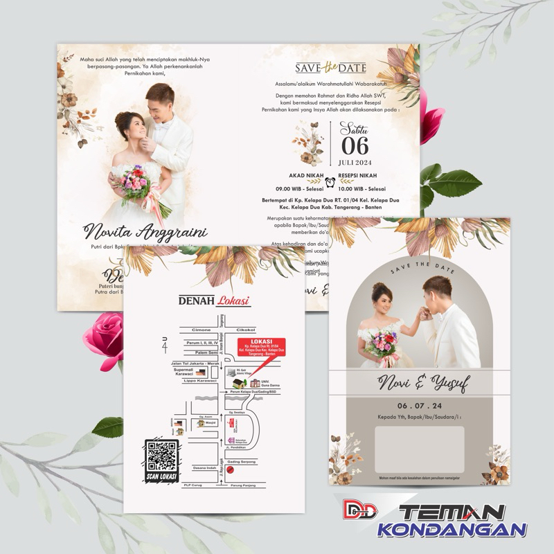 Jual UNDANGAN PERNIKAHAN KHITANAN NGUNDUH MANTU TASYAKURAN WALIMATUL HAMLI TERBARU | Shopee ...
