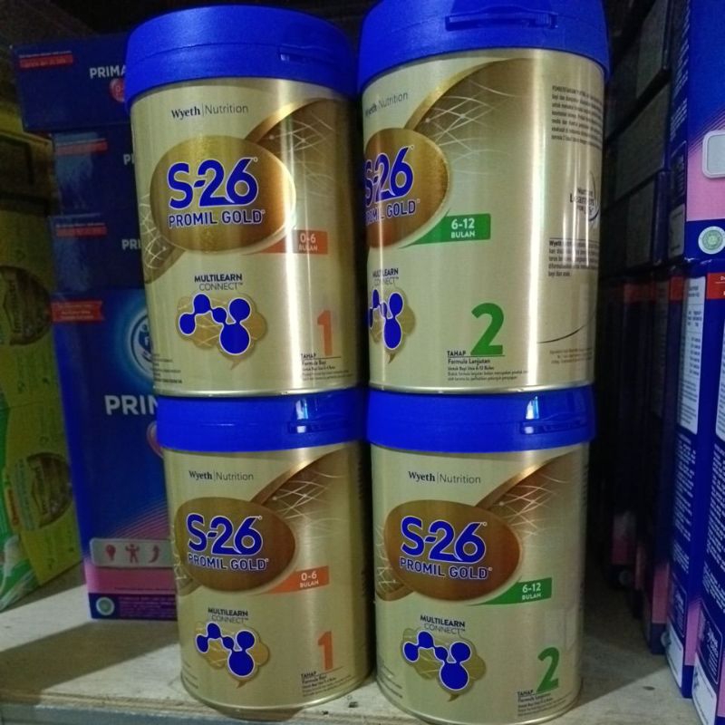 Jual S26 promil gold 900g tahap 1,2 oktober 2026 kaleng mulus | Shopee ...