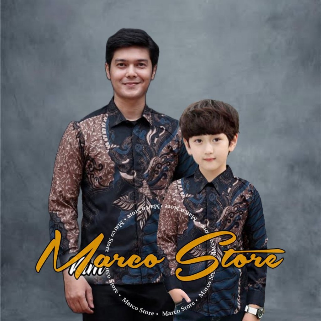 Jual MARCO STORE - TERBARU Couple Sweet _ Batik Couple Ayah dan Anak ...