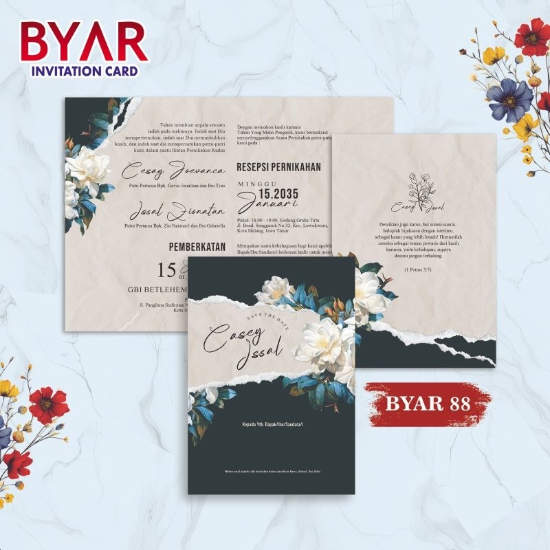 Jual Blangko Undangan Pernikahan Atau Kertas Undangan Nikah Terbaru ...