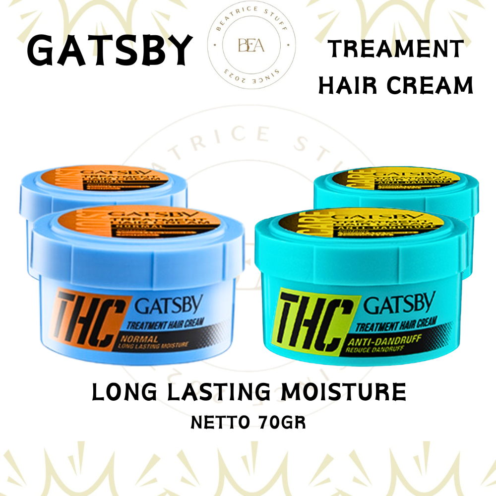 Jual Gatsby Treatment Hair Cream (THC) Normal / Anti Dandruff Long ...