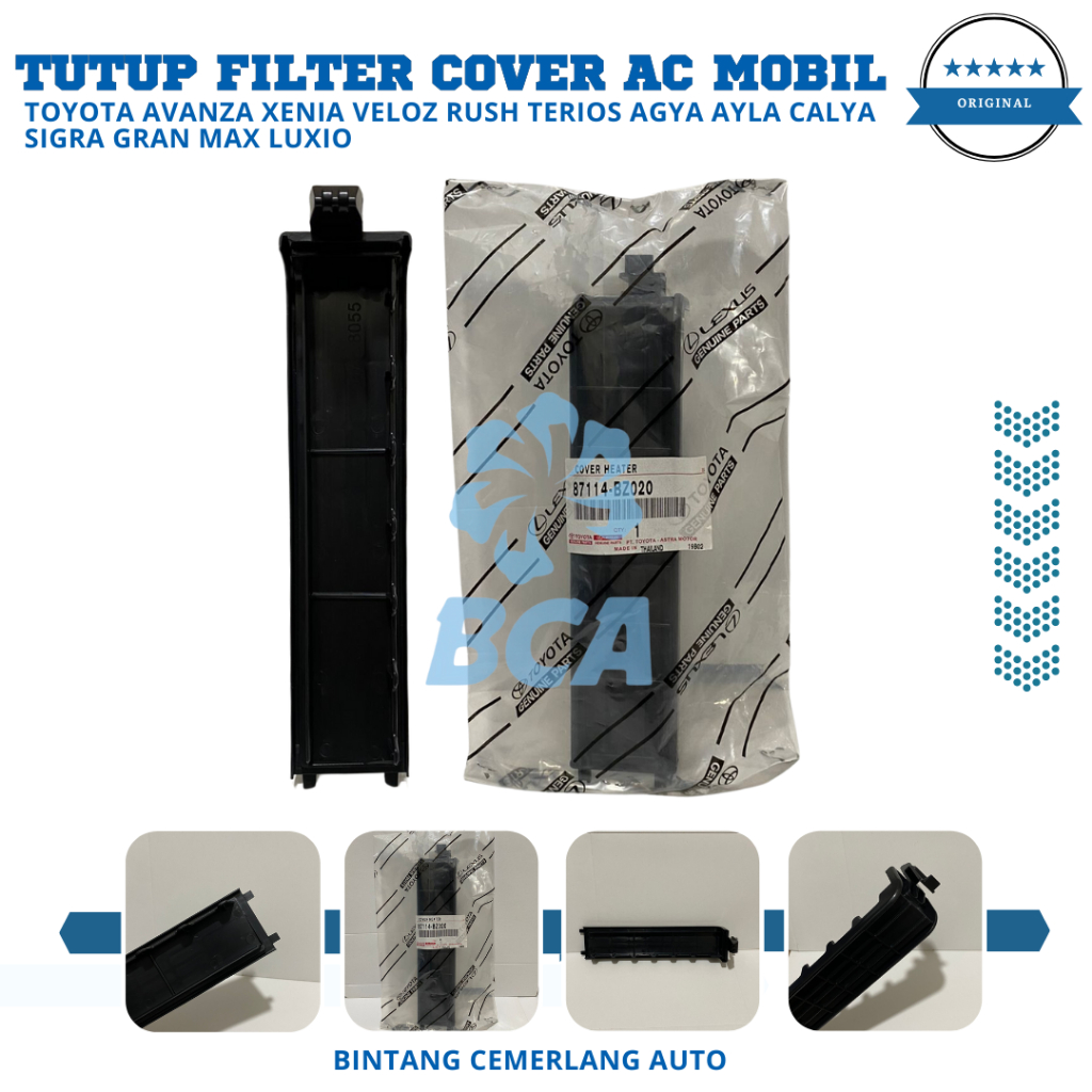 Jual TUTUP FILTER COVER AC Mobill Toyota Avanza Xenia Rush Terios Agya ...