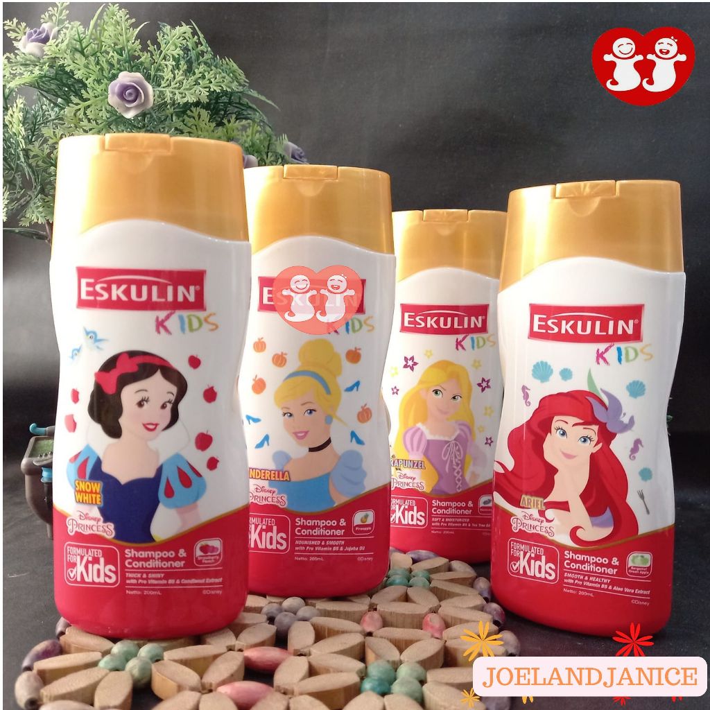 Jual Eskulin Kids Shampoo / Eskulin Kids Shampoo & Conditioner 200ml ...