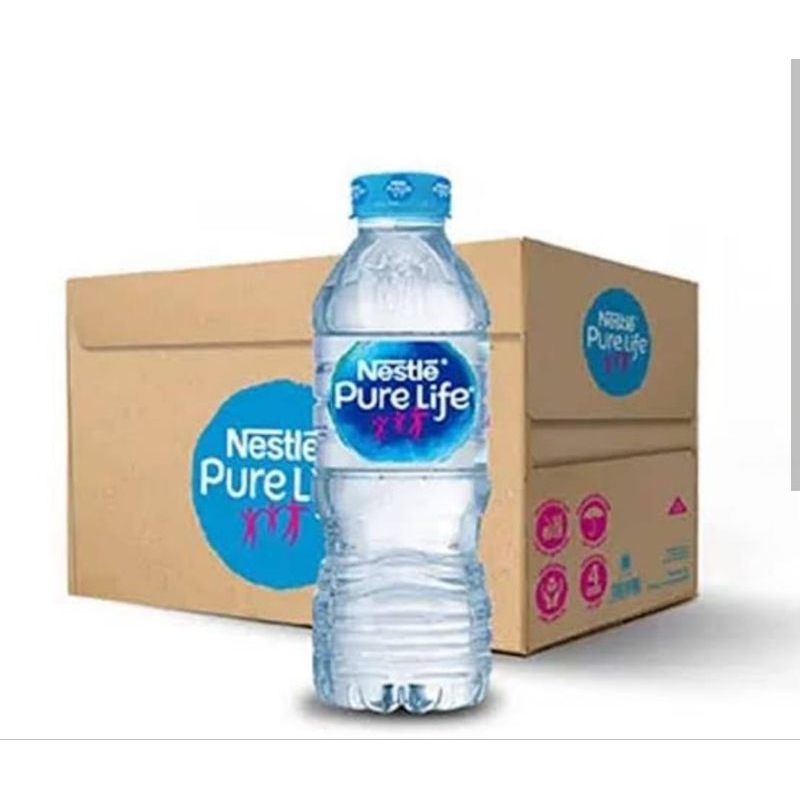 Jual Air Mineral Botol Mini Kecil Nestle Pure Life 330ml 330 ml via Grab / Gojek | Shopee Indonesia