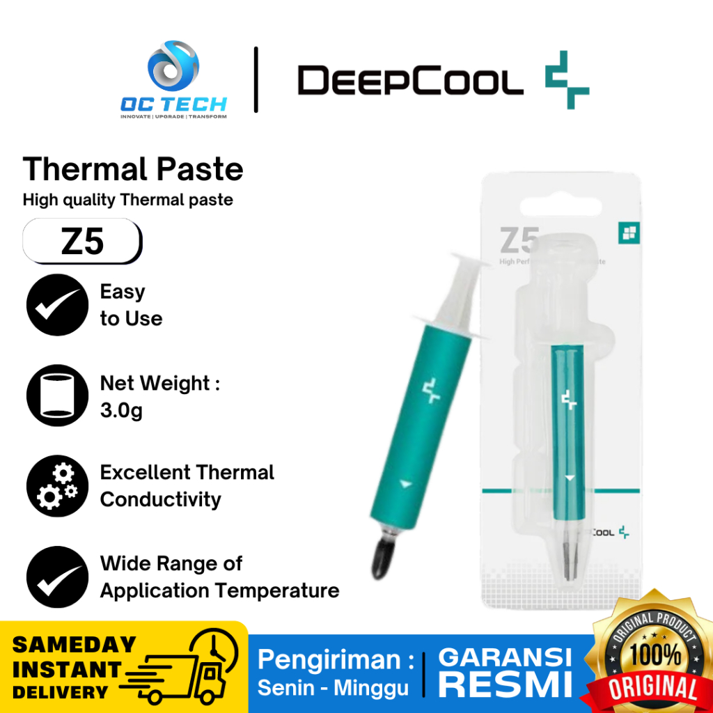 Jual Deepcool Z5 Pasta Processor Thermal Paste Deepcool Original ...