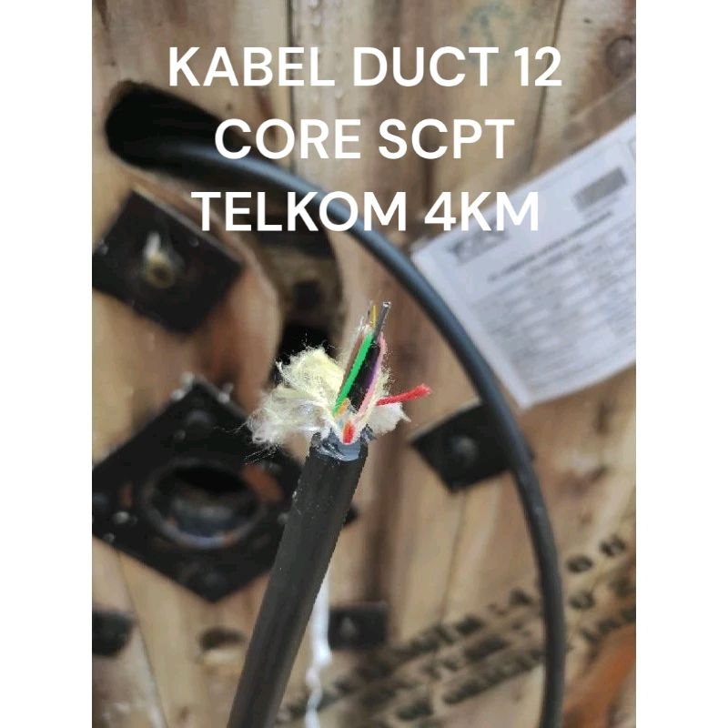 Jual KABEL DUCT 12 CORE SCPT TELKOM 4 KM | Shopee Indonesia