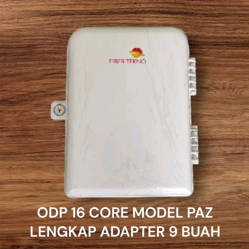 Jual ODP 16 CORE MODEL PAZ LENGKAP ADAPTER 9 BUAH | Shopee Indonesia