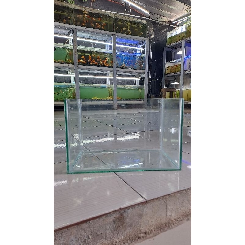 Jual KHUSUS INSTANT AQUARIUM KACA 40 X 25 X 25 CM TEBAL 5 MM / AKUARIUM ...