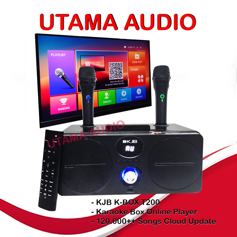 Jual Player Karaoke KJB HM88 T200 All in One HM-88 T-200 HM88T200 Soundbox Sound Box | Shopee ...