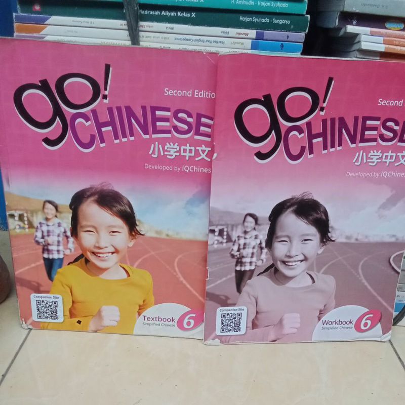 Jual GO CHINESE Developed by IQChinese Textbook 6Workbook6 | Shopee ...