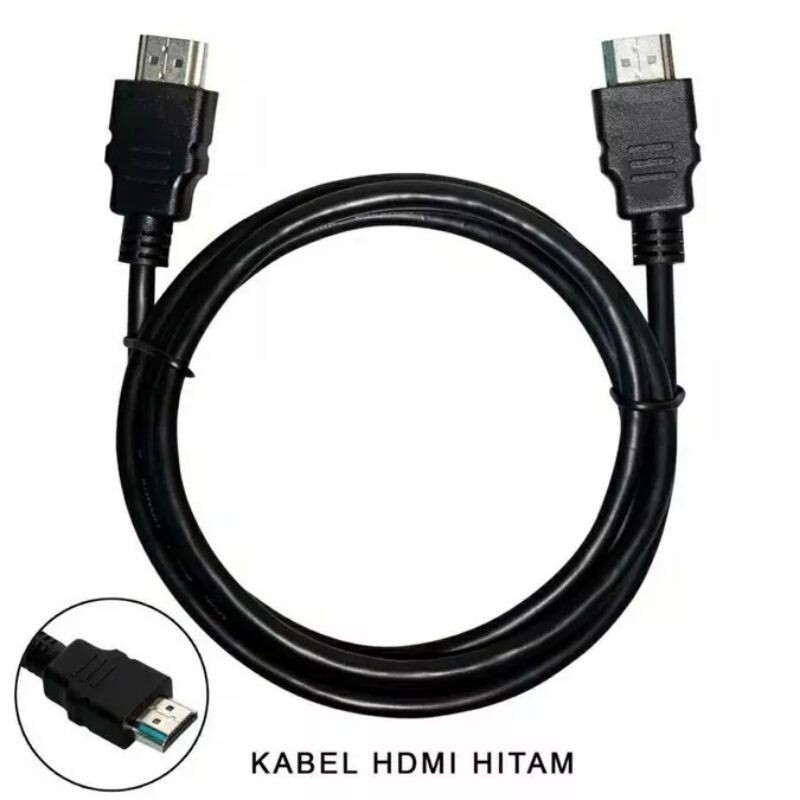 Jual KABEL HDMI HITAM 1.5 METER HITAM | KABE; PROYEKTOR HDMI | Shopee ...