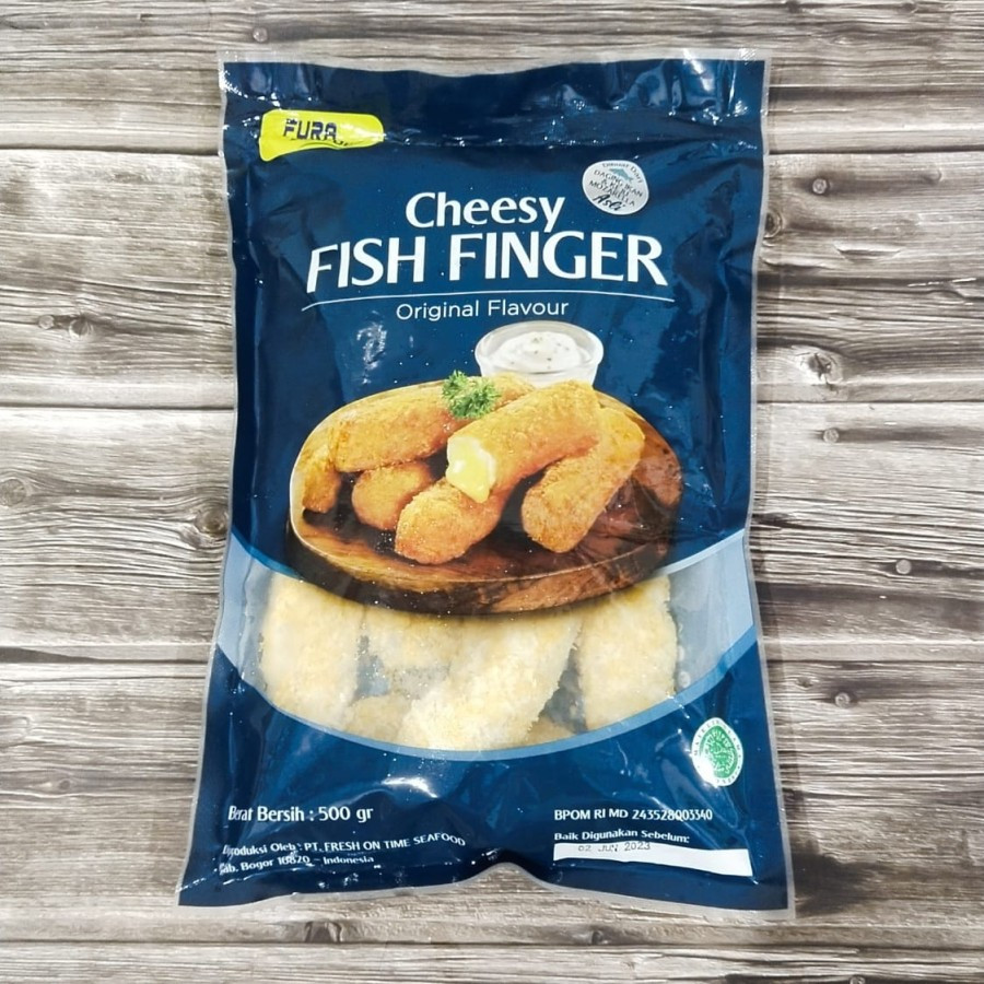 Jual FURA Cheesy Fish Finger Naget Ikan Mozarela 500gr | Shopee Indonesia
