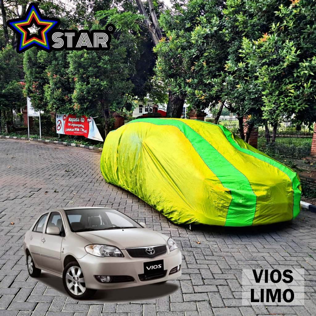 Jual Body Cover VIOS LIMO Kuning Strip 2 Hijau Sarung Mobil Warna ...