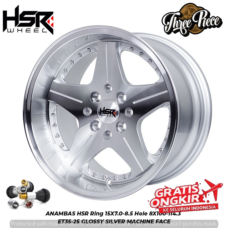 Jual Velg Mobil Ring 15 Celong HSR ANAMBAS untuk Xenia Avanza Jazz Livina Kijang Galant Panther ...