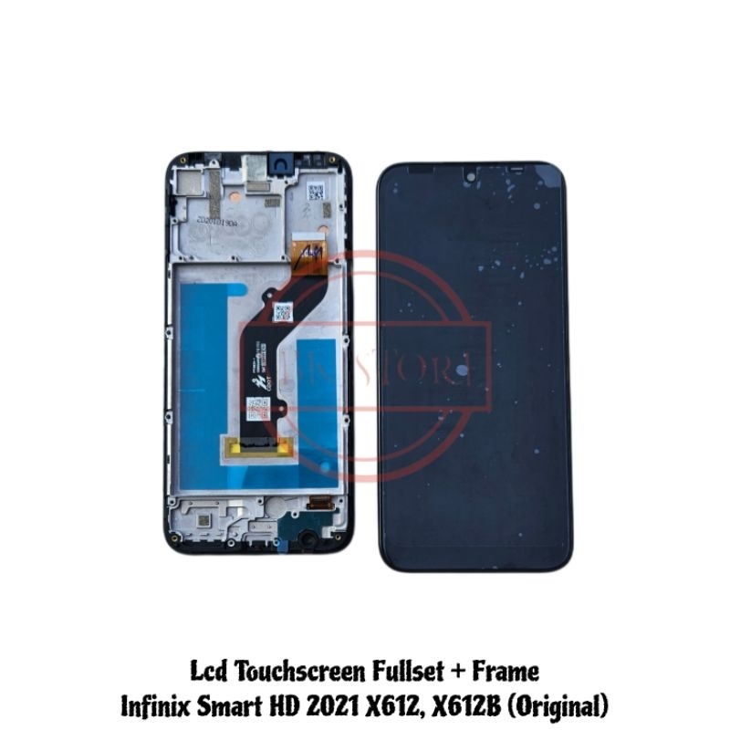 Jual Lcd Touchscreen Fullset + Frame Lcd Infinix Smart HD 2021 X612 ...