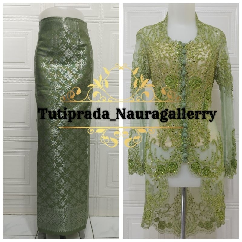 Jual SATU SET KEBAYA PAYET PESTA MERAK CANTIK+LONGTORSO+ROK SONGKET ...