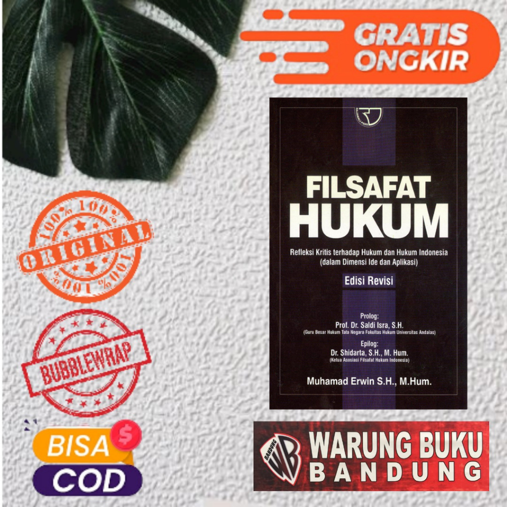 Jual Buku Filsafat Hukum Edisi Revisi - Muhamad Erwin | Shopee Indonesia Jual Buku Filsafat Hukum Edisi Revisi - Muhamad Erwin | Shopee Indonesia