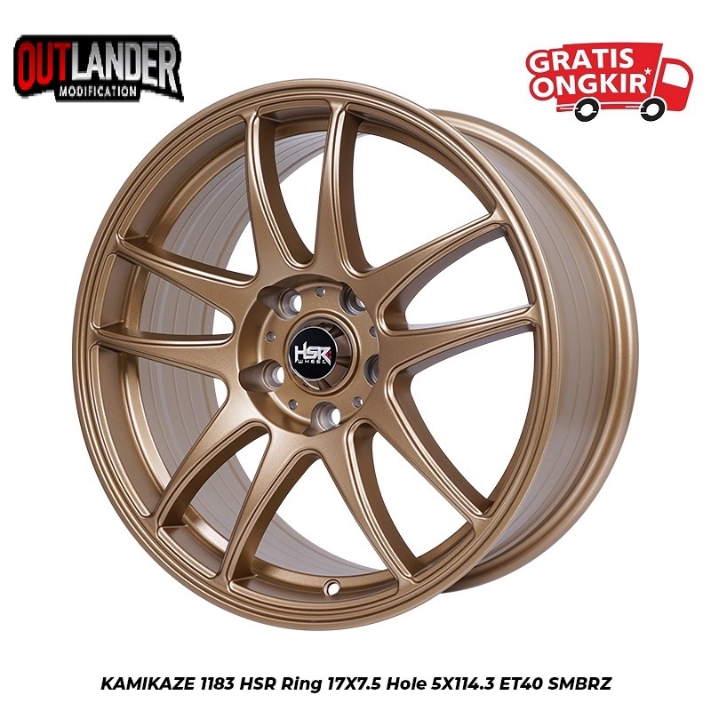 Jual Velg Racing Ring 17 Xpander Rush Juke Mazda3 Hrv Terios Innova Ertiga Civic Camry Hsr ...