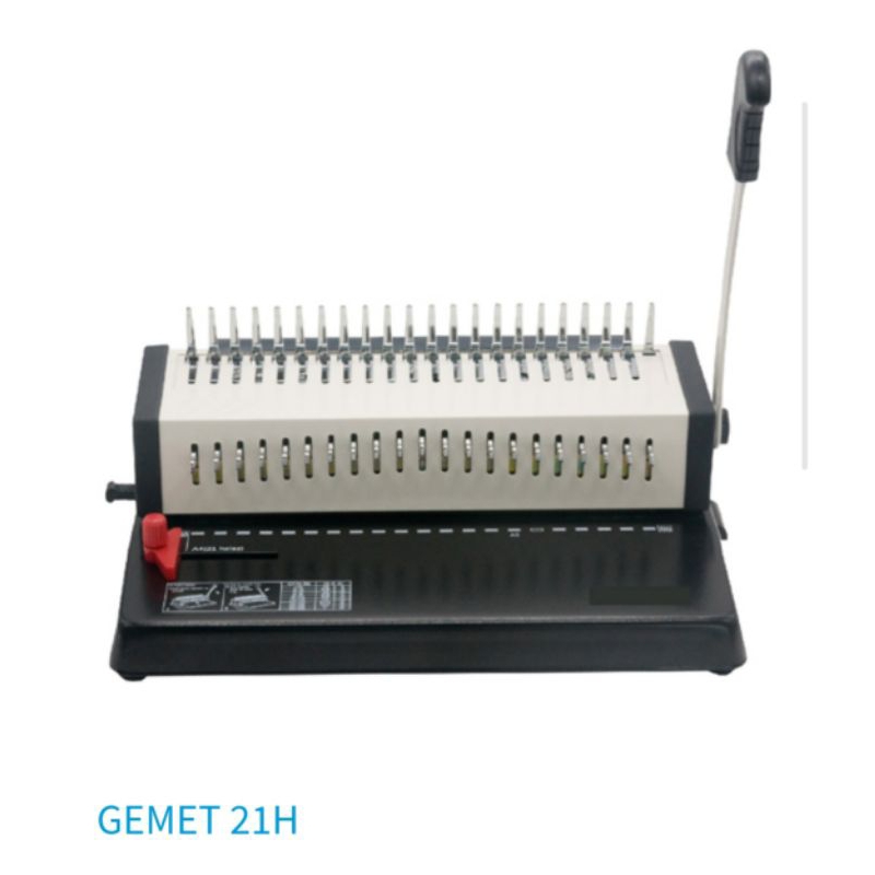 Jual Mesin Binding / Jilid Spiral Plastik A4 GEMET 21H | Shopee Indonesia