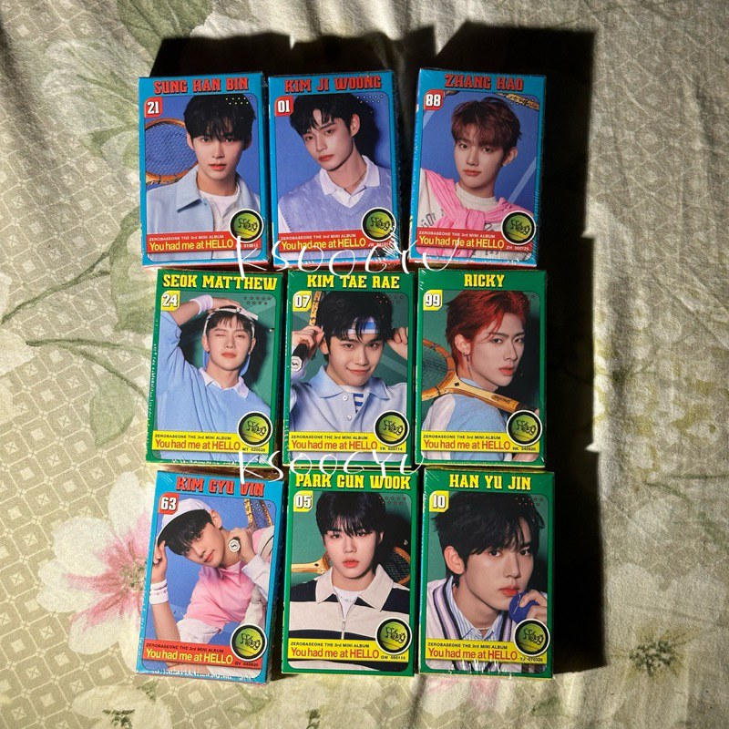 Jual [READY STOCK UNDERPRICE] ZB1 ZEROBASEONE You had me at Hello YhmaH 3rd Mini Album POCAALBUM ...