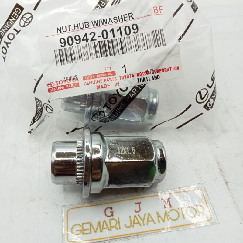 Jual NUT RACING MUR RODA RACING TOYOTA KIJANG INNOVA,HILUX 12x1.5 90942 ...