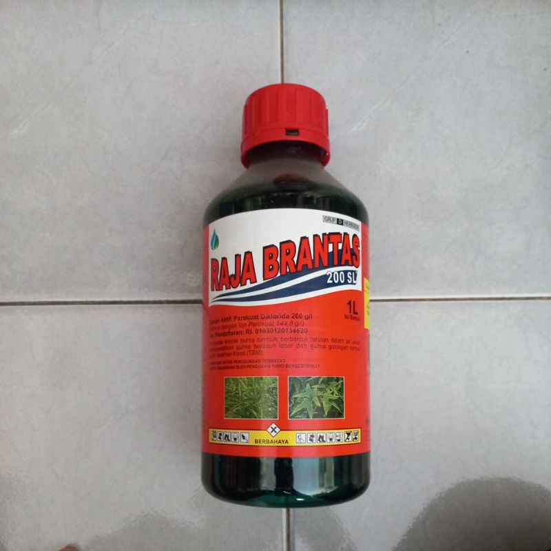 Jual Herbisida RAJA BRANTAS 200SL Pengendali rumput-rumput liar ...