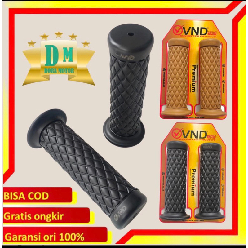 Jual PREMIUM HANDGRIP VND AK 666 GRIP WAJIK CLASSIC UNIVERSAL MOTOR ...