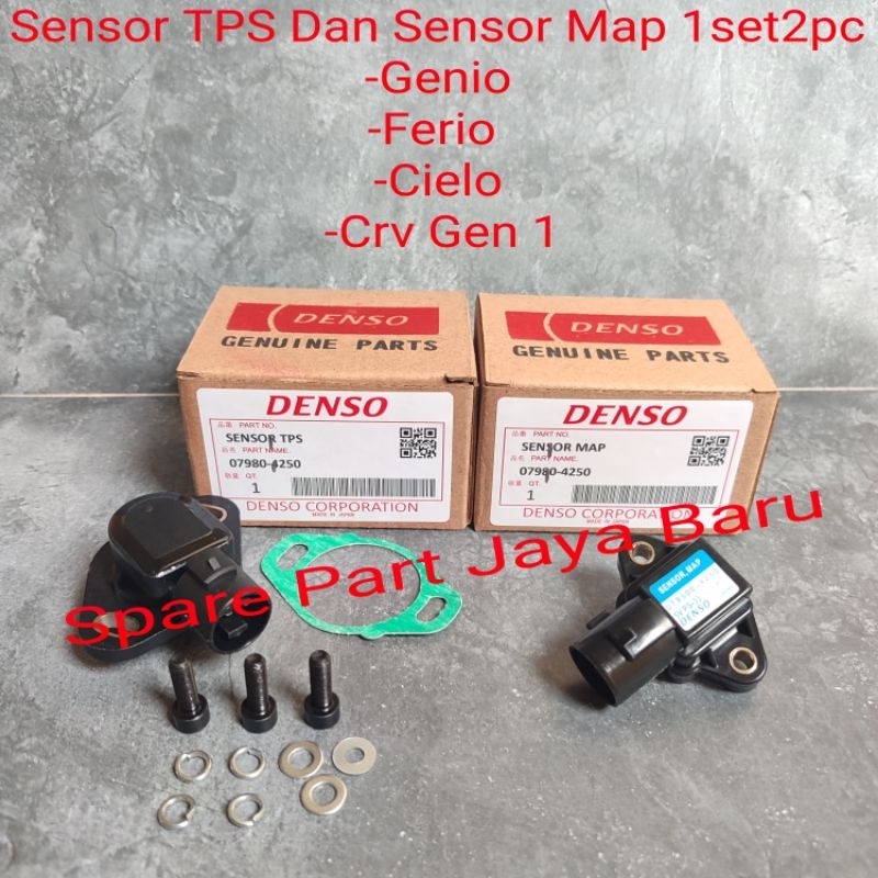 Jual Sensor Map Dan Sensor TPS Civic Ferio 1996-2000 1set 2pc Denso ...