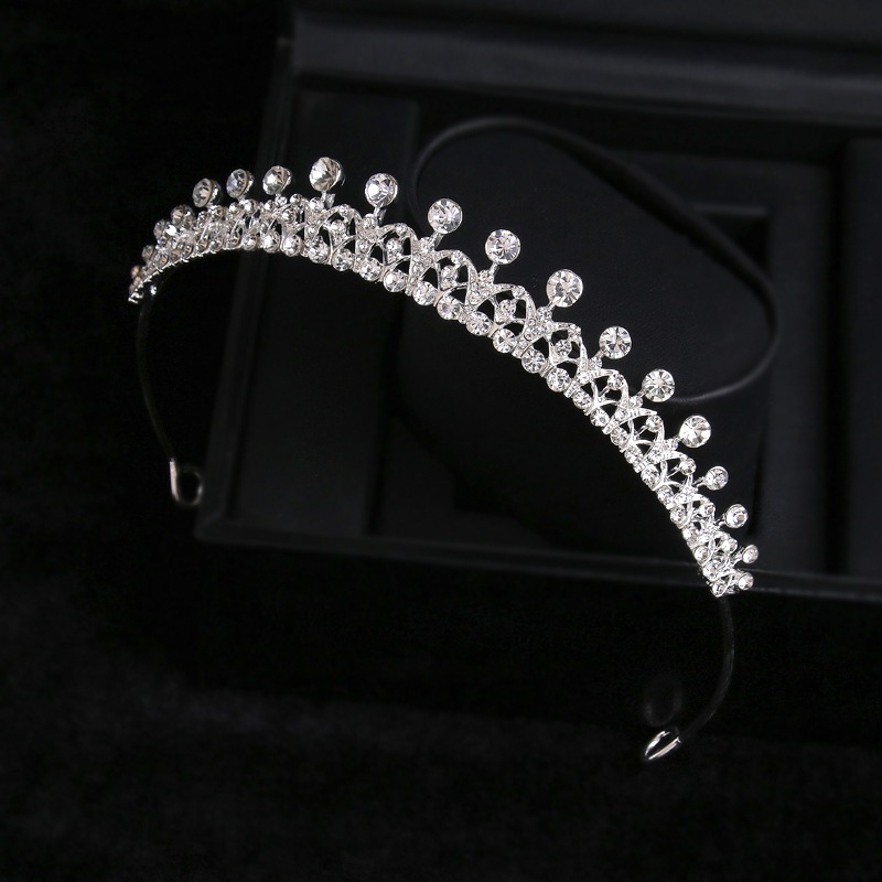 Jual Mahkota Wisuda / Akad Murah - Silver Crown Simple - Wedding Crown ...