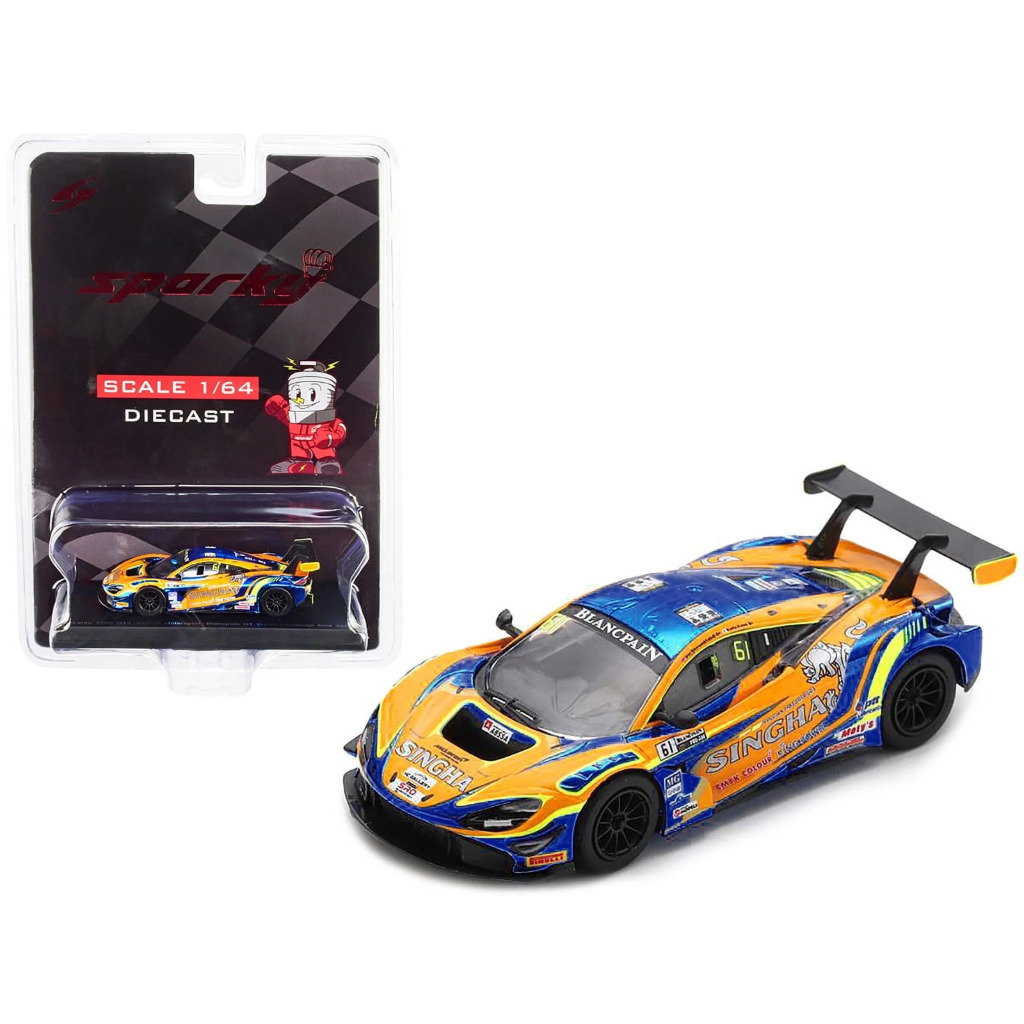 Jual Y164B - McLaren 720S GT3 #61 Piti Bhirombhakdi - Keita Sawa ...