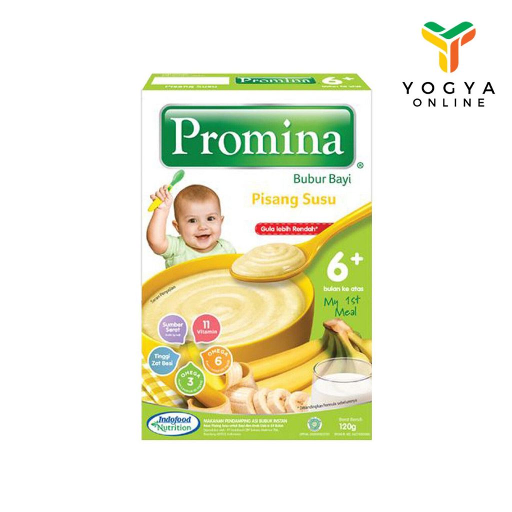 Jual Promina 6Plus Pisang Susu 120G | Shopee Indonesia