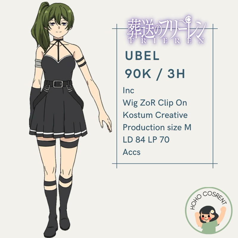 Jual [SEWA/RENTAL] UBEL COSTUM COSPLAY FRIEREN BEYOND JOURNEY END ...