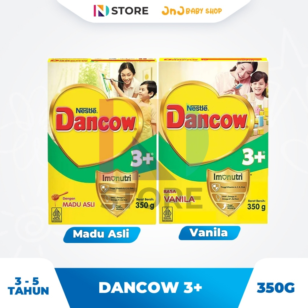 Jual Dancow 3+ Madu Vanila 350g Kemasan Baru | Shopee Indonesia