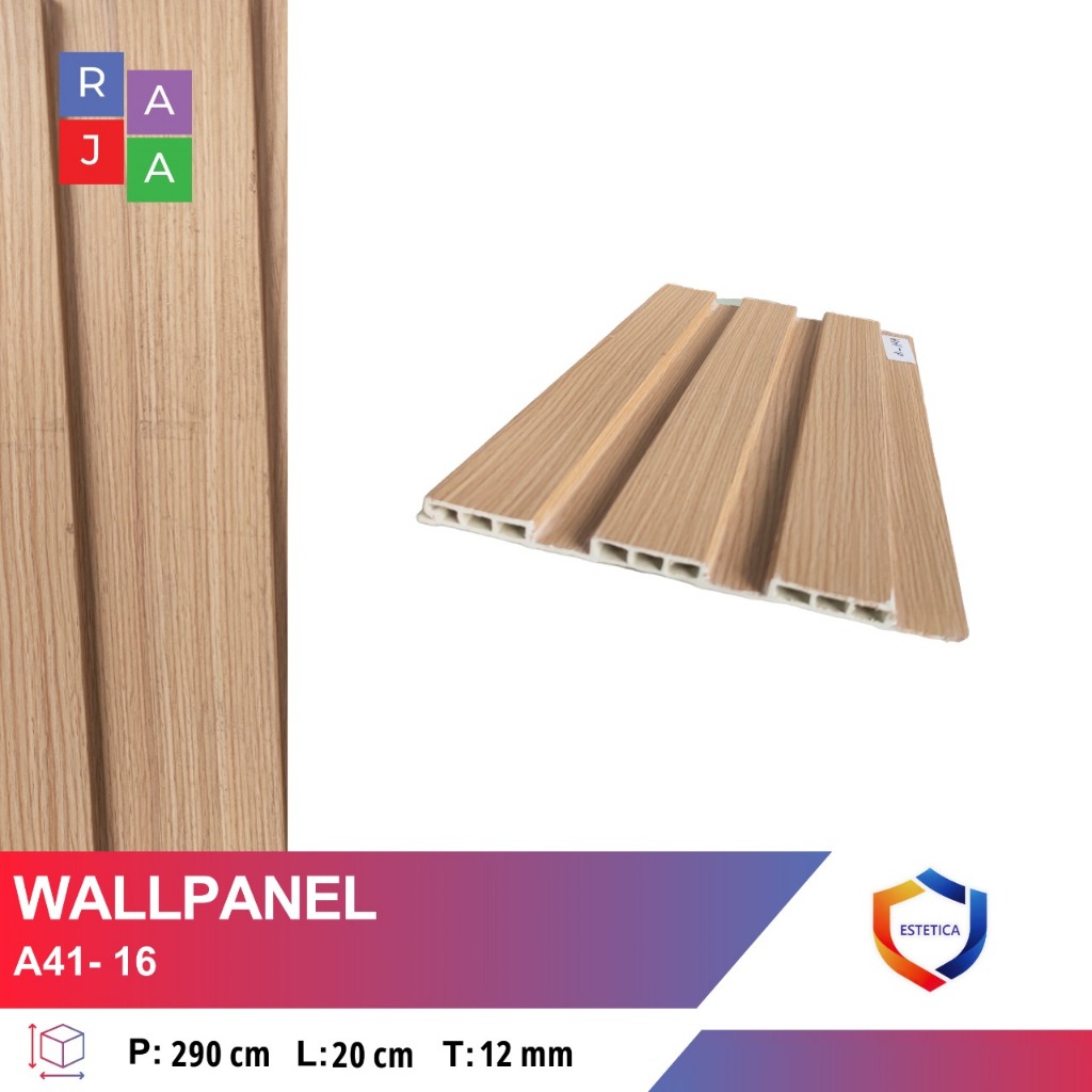 Jual Wallpanel WPC Wood Panel Kisi Kisi Kayu Panjang 2.90 Meter Harga Per Lembar | Shopee Indonesia