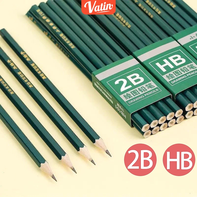 Jual Graphite Pencil Pensil/Pensil Kayu 2B/HB Penulisan Soal Ujian ...