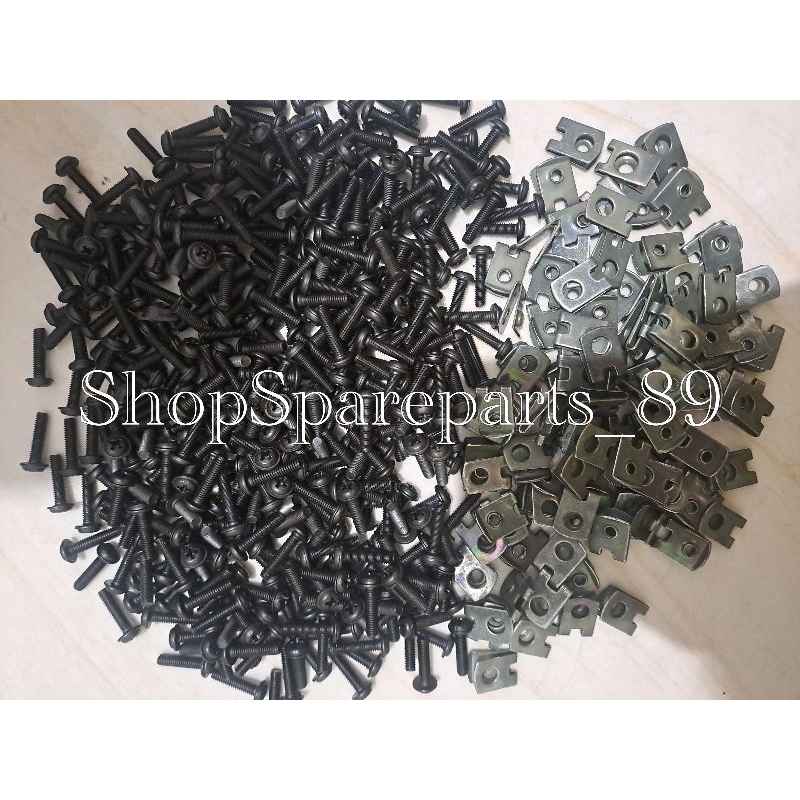 Jual BAUT KLIP BODY HONDA SUPRA ( 50 - 100 SET ) | Shopee Indonesia
