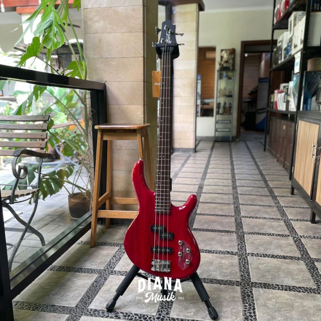 Jual Bass Elektrik Aktif 4 Senar Cort Action Bass Plus TR | Shopee ...