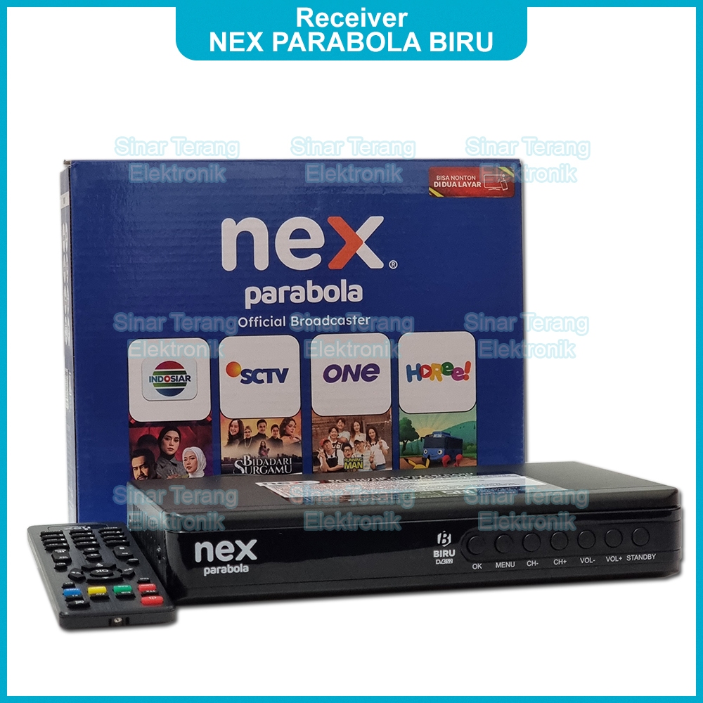 Jual Receiver Nex Parabola Biru | Shopee Indonesia